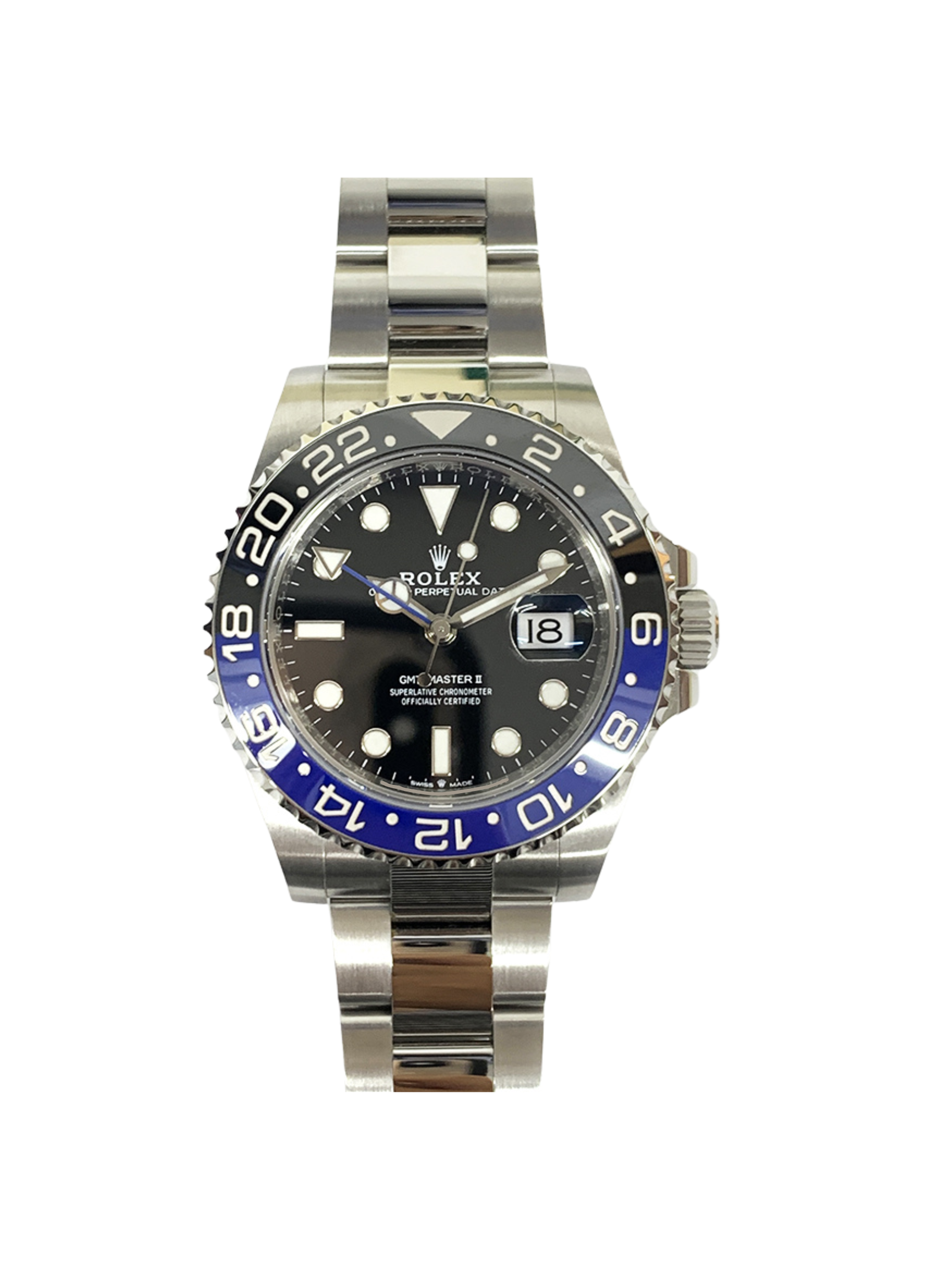 Rolex GMT-Master II "Batman" Black Dial 126710BLNR - WPB Watch CO